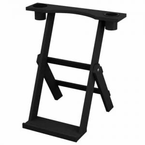 Folding Bag Stand with Cup Holders - Range Servant America